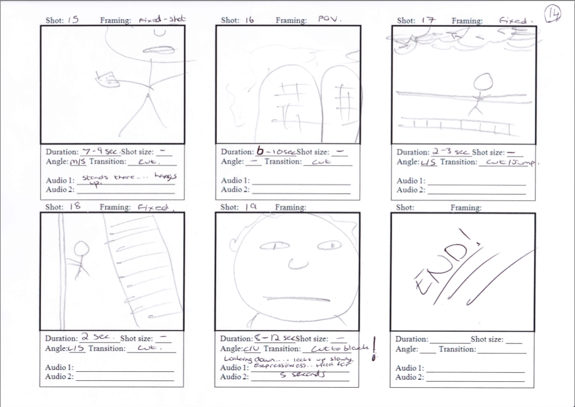 Inside my mind: Drama Storyboard