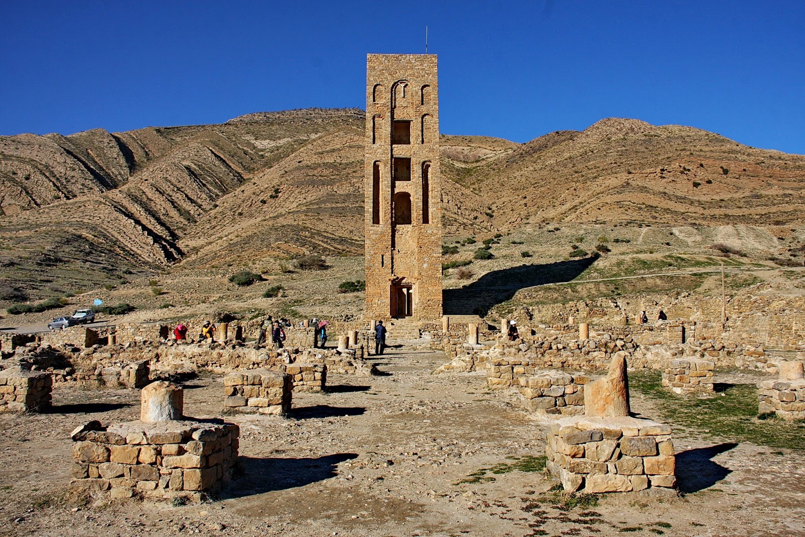 我的足跡: 阿爾及利亞之三 貝尼哈邁德堡 Al Qal'a of Beni Hammad世界文化遺產