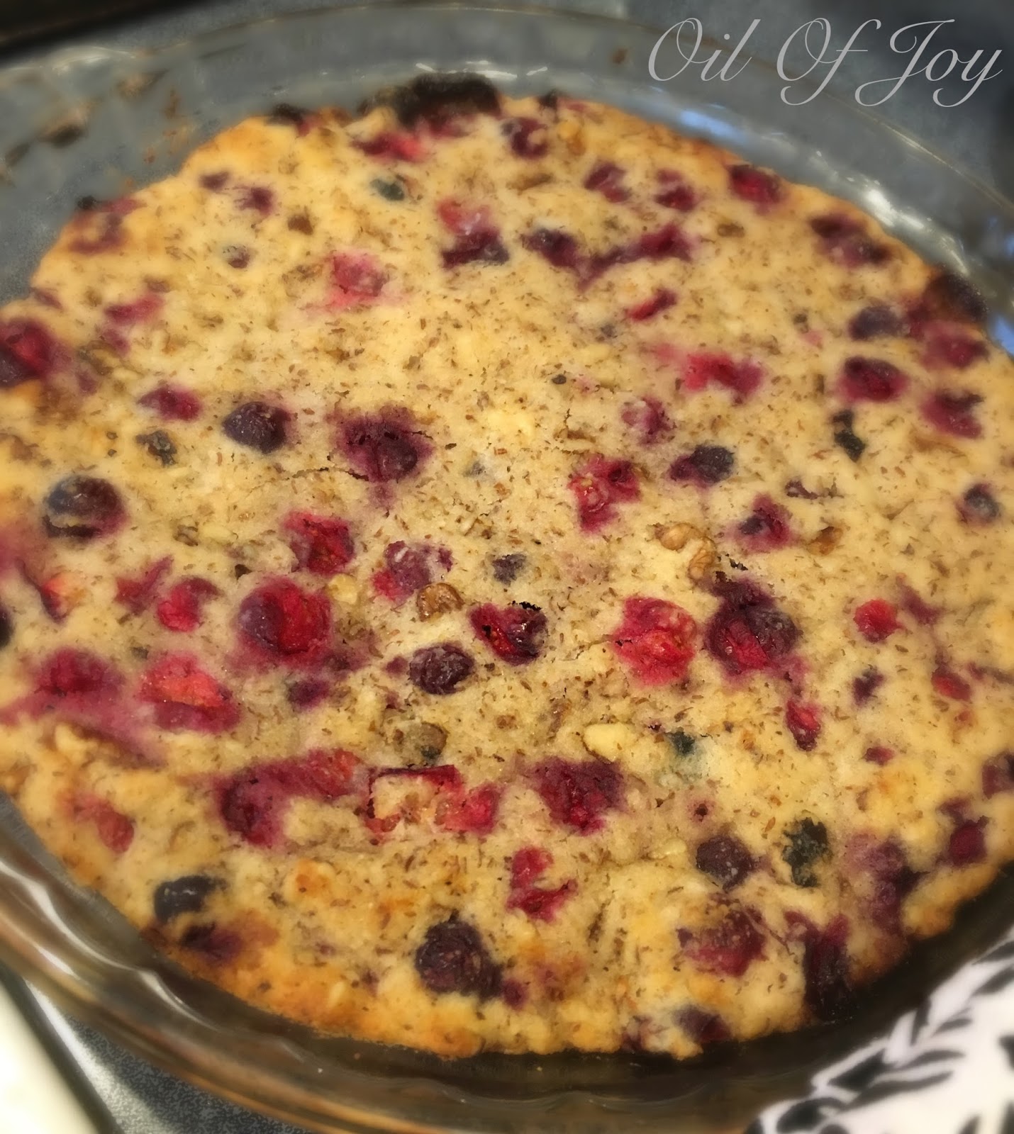 Guilt Gone Cranberry Pie by Trim Healthy Mama - EGG FREE!!! (S meal ...