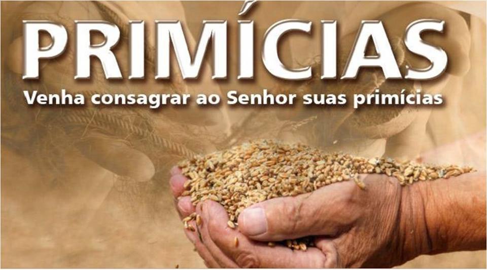 JESUS CRISTO NOSSO SALVADOR: O QUE SIGNIFICA A PALAVRA PRIMÍCIAS