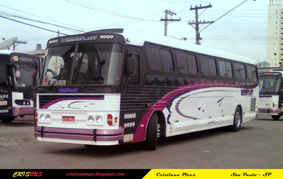 CRISBUS : 9000 Sanplay - CMA Flecha Azul VII Scania K113CL