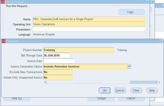 Oracle Applications: PA – Oracle R12 Project Billing Training Manual