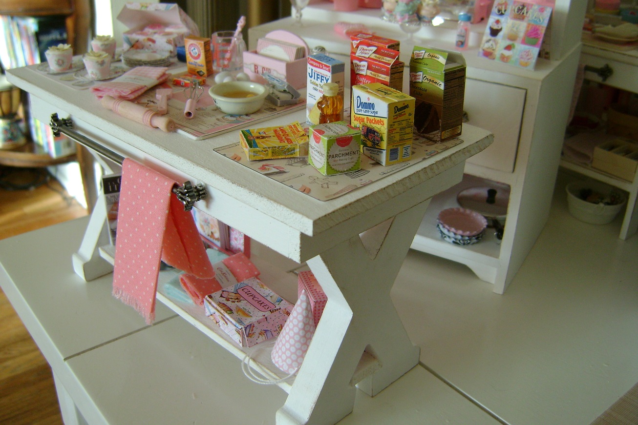 Baking In Miniature: Custom Requested Kitchen in 1:6 Scale