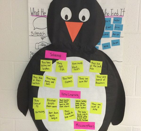 Penguin Bulletin Board Ideas