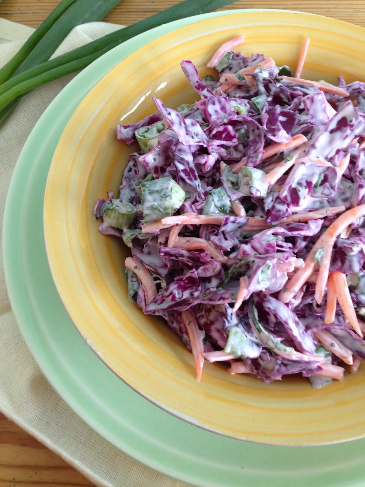 Healthy Rainbow Slaw