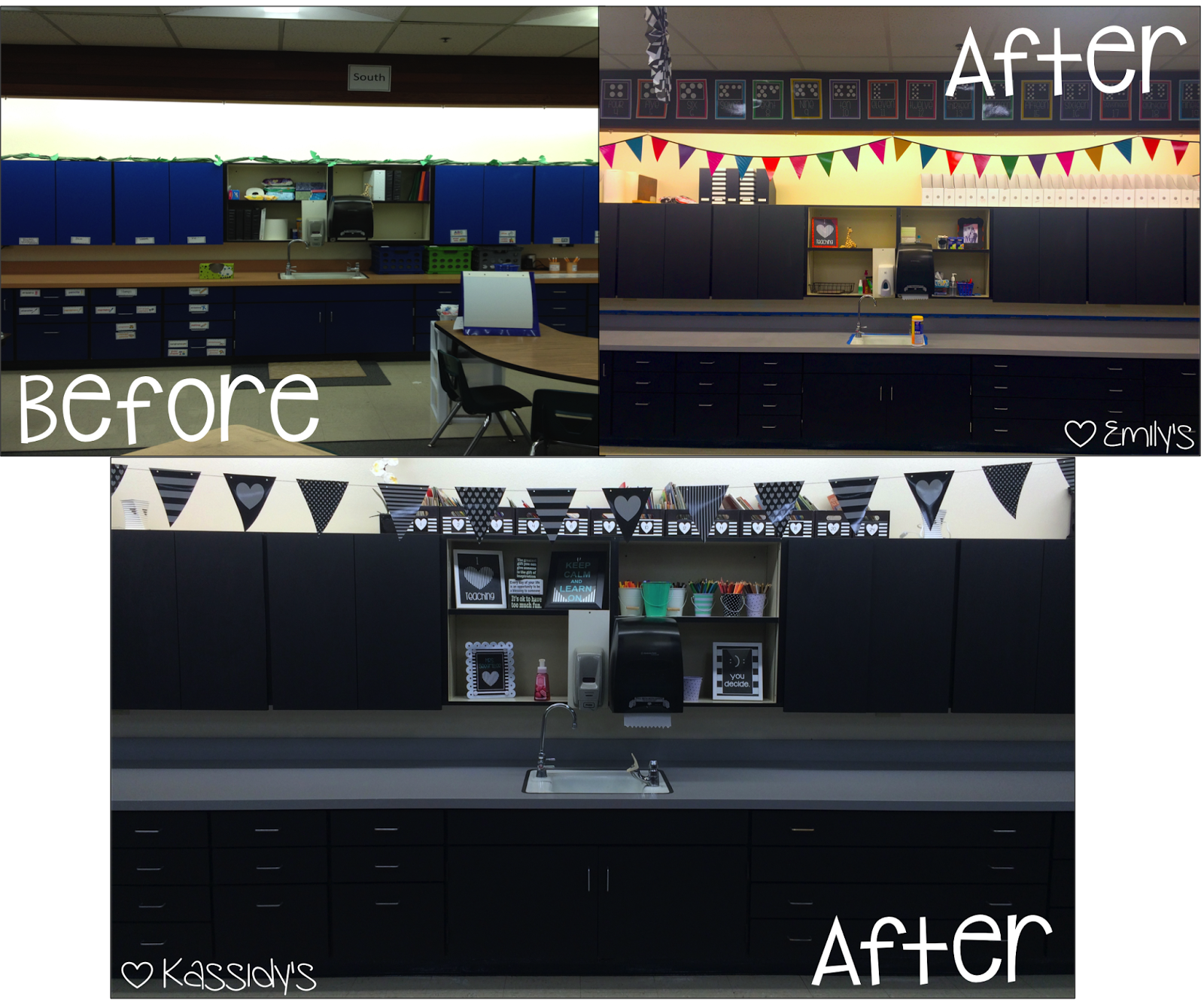 KE Class-Works: Classroom Cupboard Makeover!