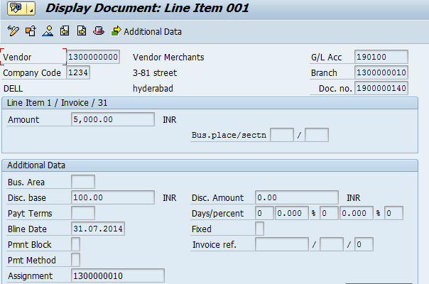 SAP FICO Central: Head Office and Branch concept demostrated for both ...