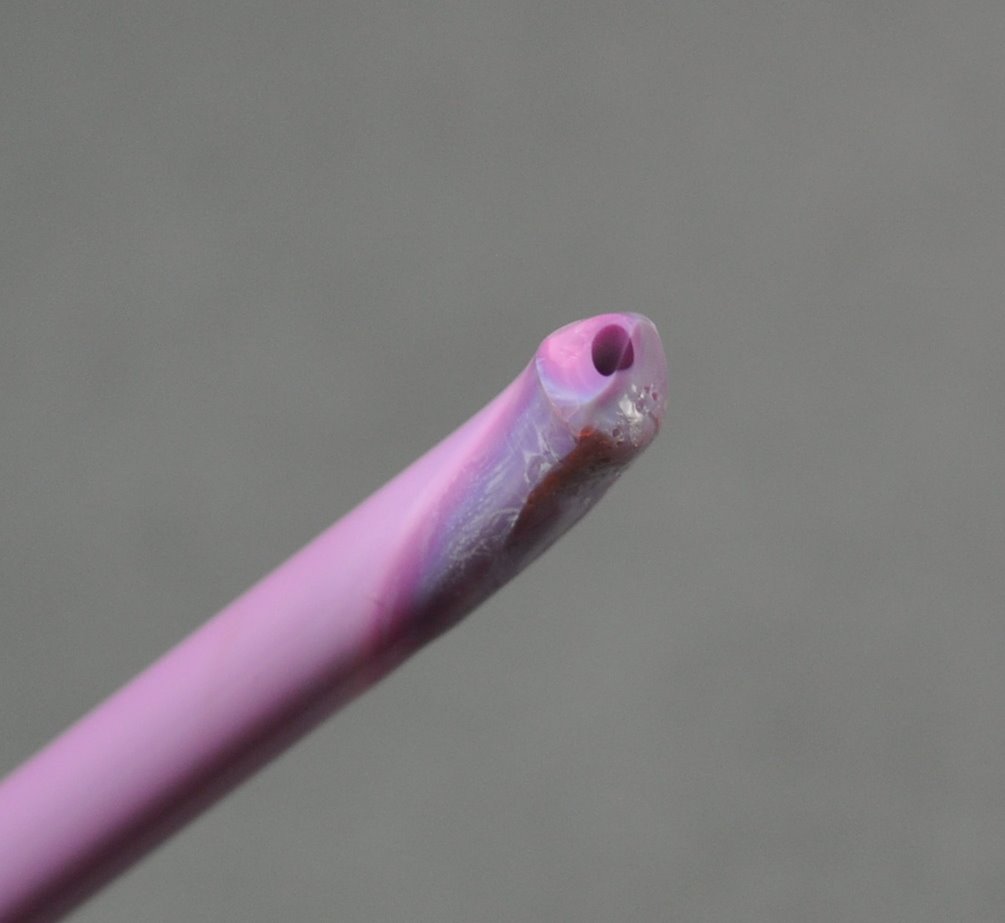 DragonJools: Effetre 253: Striped Pink Pastel