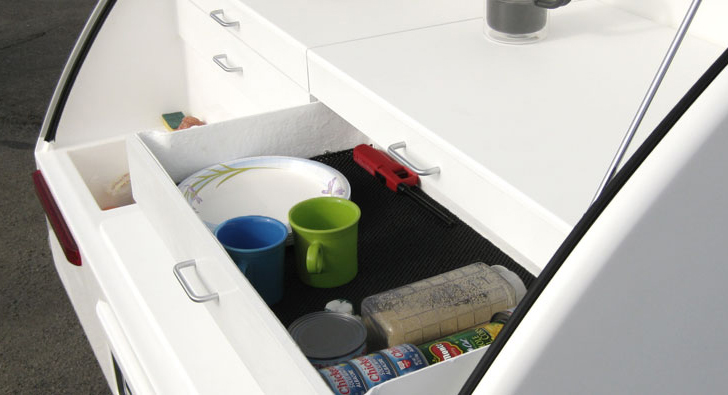 Tiny Yellow Teardrop: Featured Teardrop: Nest Egg Trailers