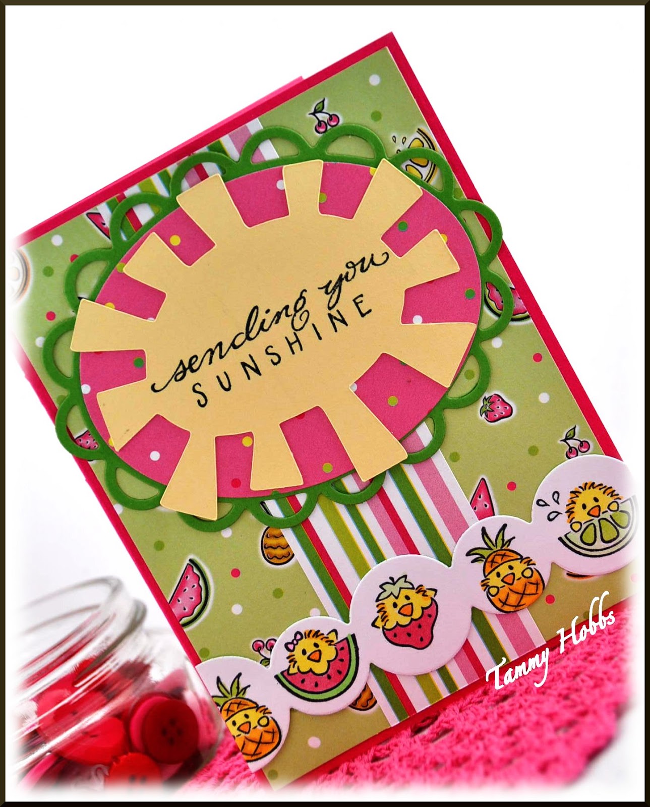 Creating Somewhere Under The Sun: DeNami Designs Patterned Paper Blog Hop