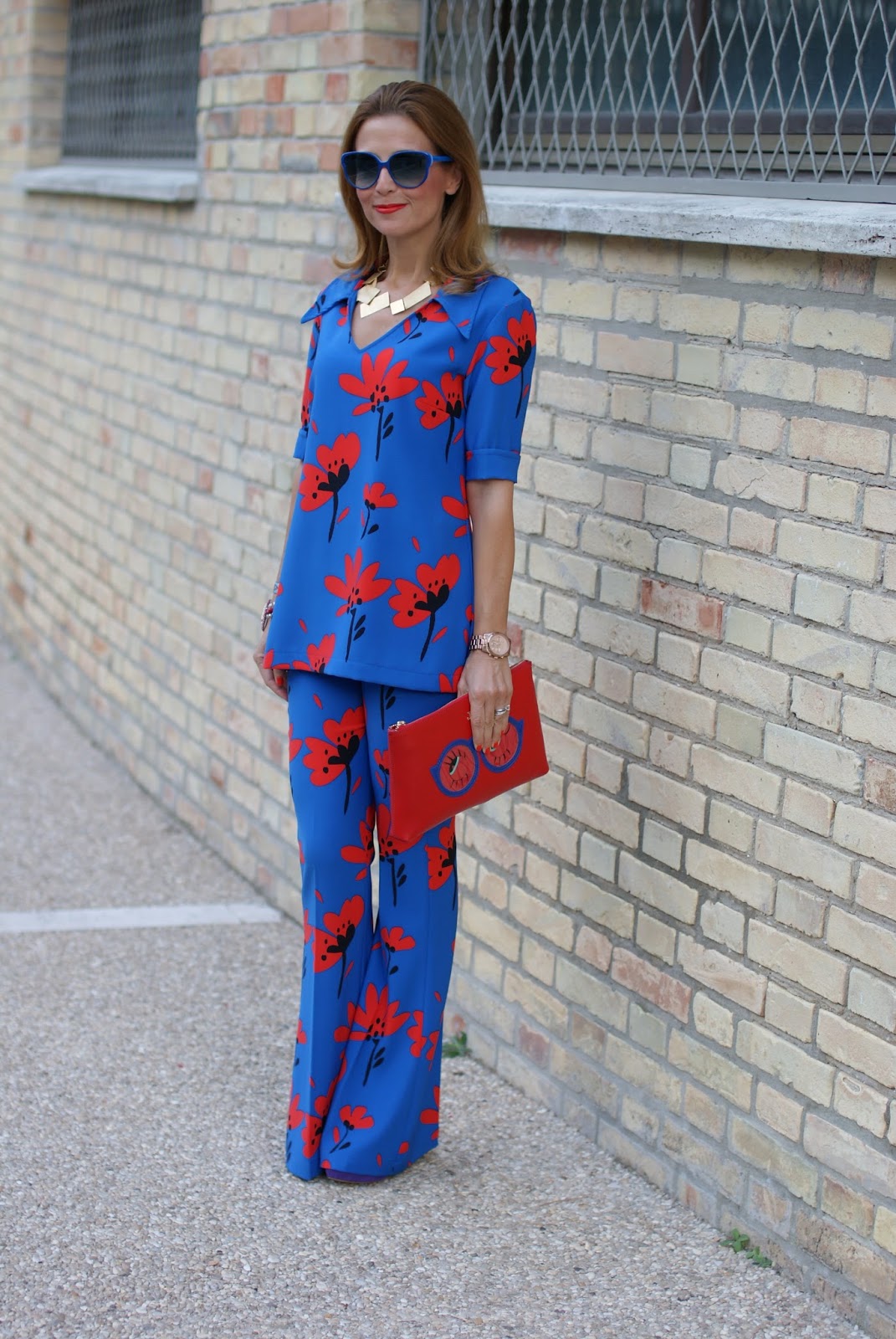 Seventies inspired outfit: flare suit | Fashion and Cookies - fashion ...