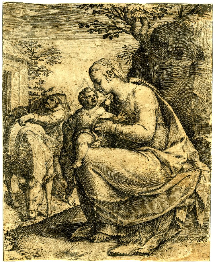 Spencer Alley: Original Engravings by Agostino Carracci
