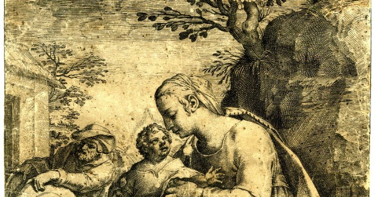Spencer Alley: Original Engravings by Agostino Carracci