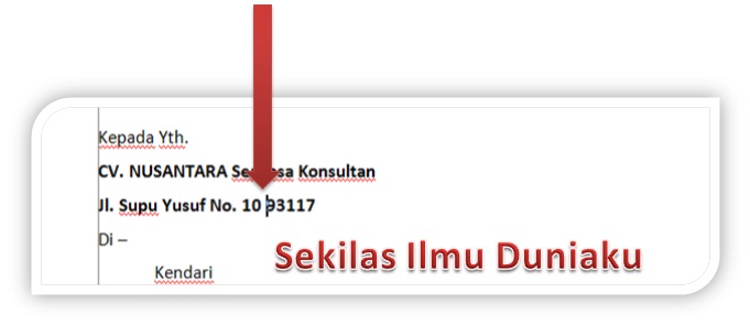 Cara Menyisipkan Symbol Di Dokumen Surat Pada Microsoft Word | Sekilas ...