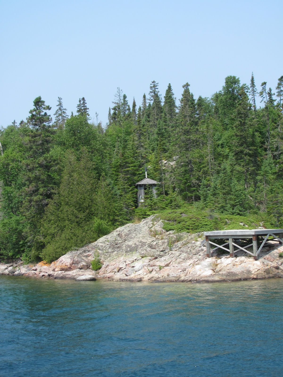 Cruising on M/V Monarch: July 18, 2012 - Otter Head, Ontario