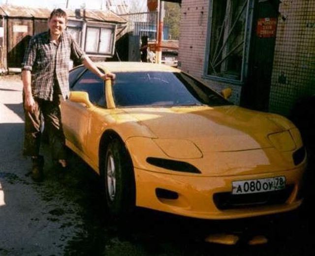 Waiting BD: Brilliant Russian Man Builds His Own Sleek Car
