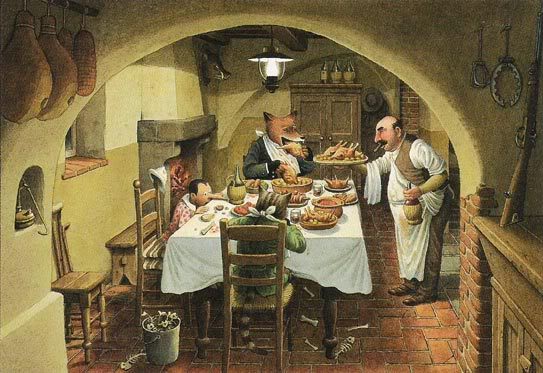 çizgili masallar: The Adventures of Pinocchio by Roberto Innocenti - Part 2