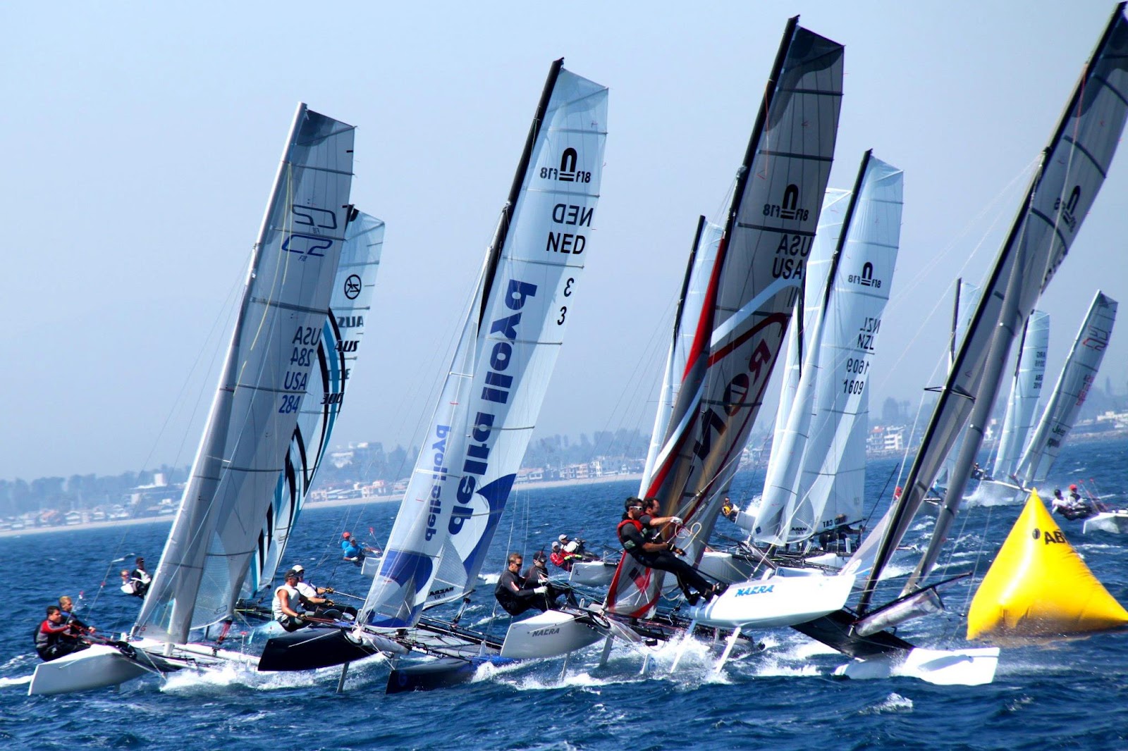 This is Formula 18 Racing, Images by Dafna Brown | Catamaran Racing ...