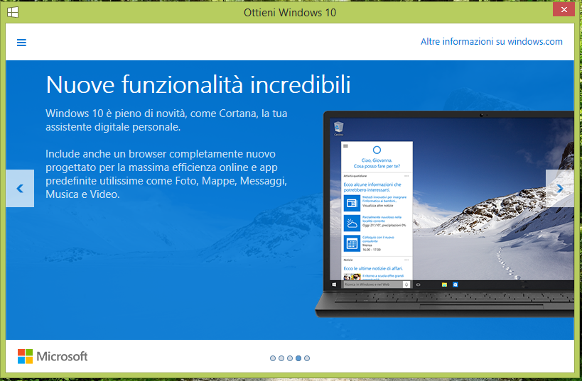Aggiornamento a Windows 10 - Fratelli Detectiv