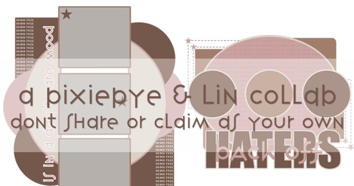 Pixie Pye Dezignz: Collab Templates by me & Lin