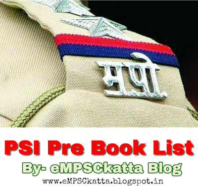 eMPSCkatta :: e MPSCkatta for online MPSC Guidance: PSI Book List