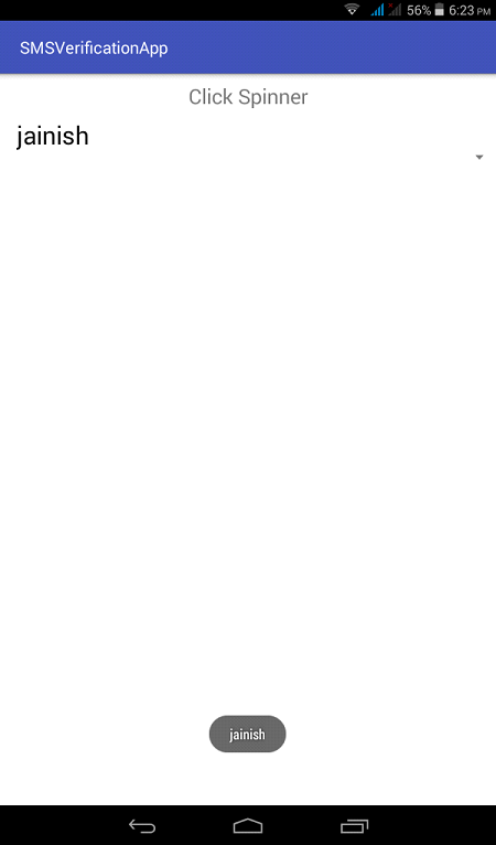 Android Examples Spinner Dropdown List Example Using Php Mysql