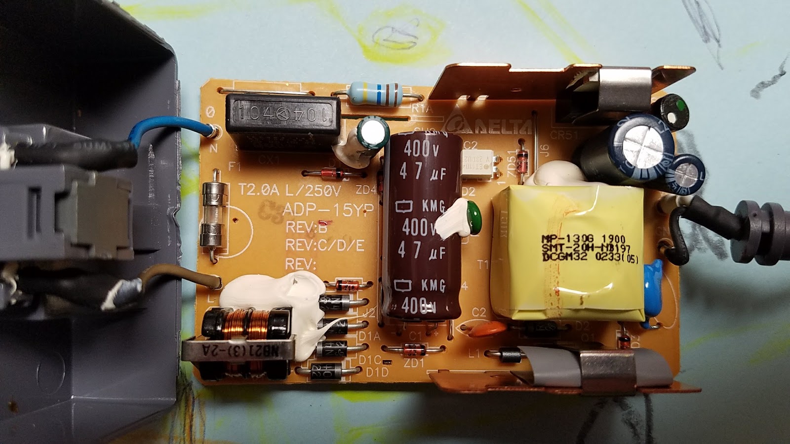 Sony PSone power supply 7.5v 2a scph-113 disassembly and failed repair ...