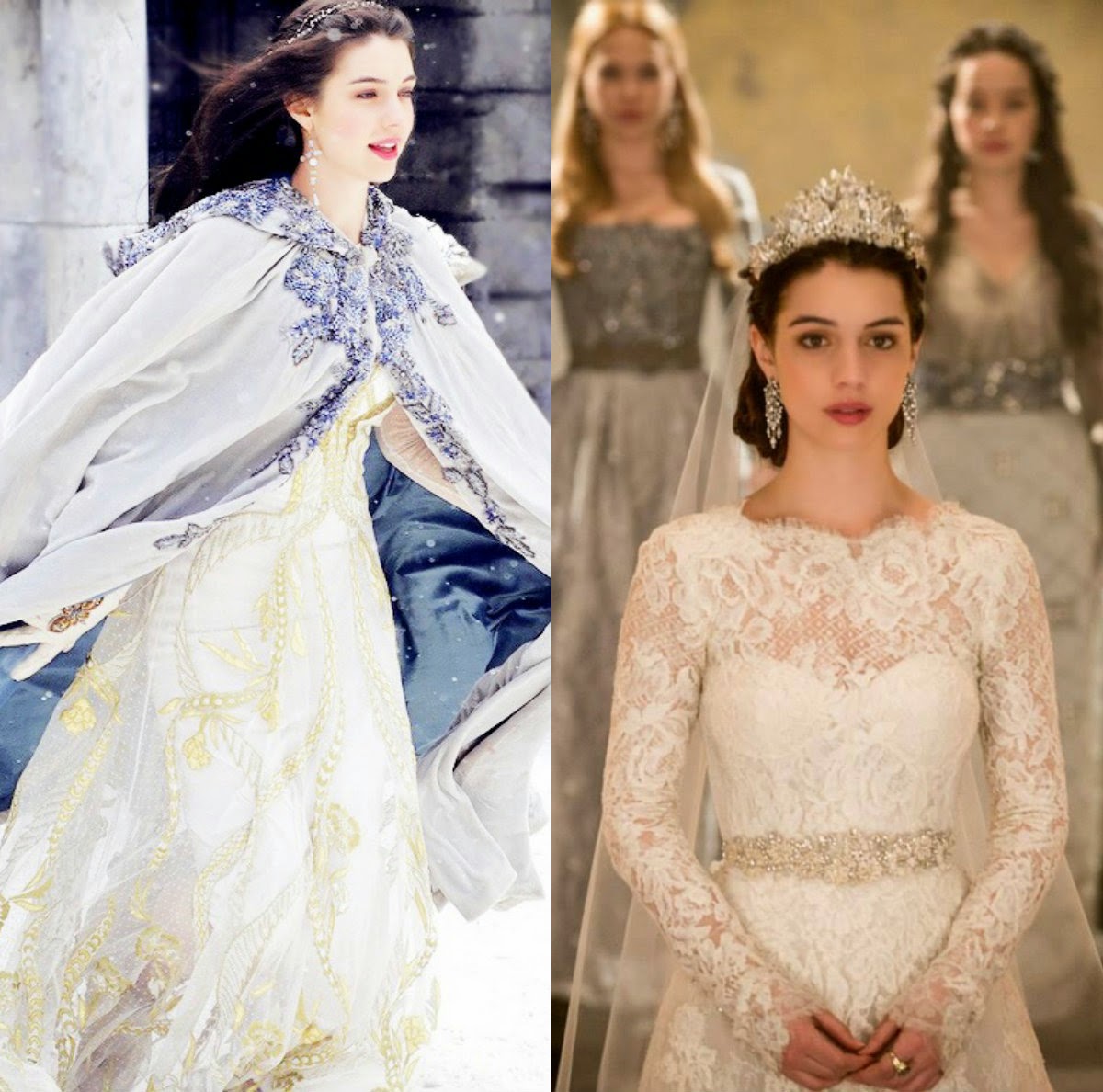 Double on Fashion: Figurino da série Reign