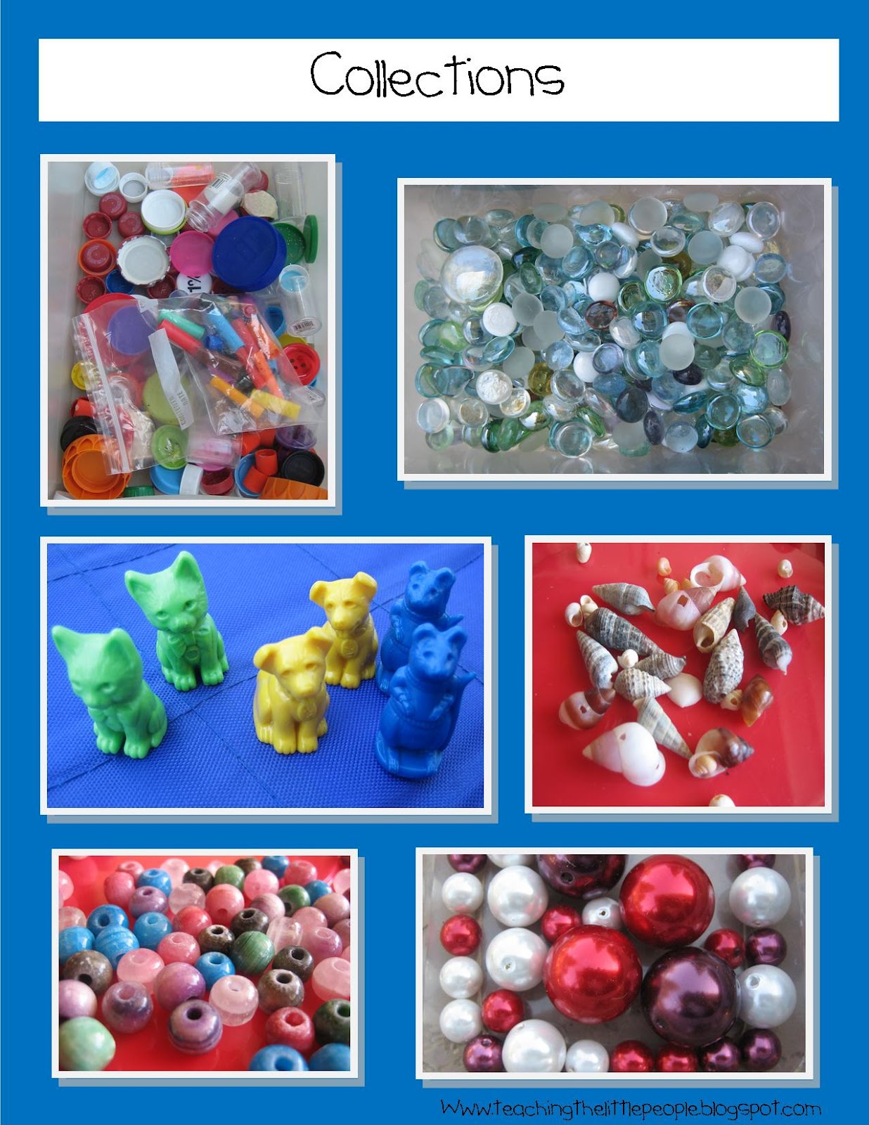 Teaching The Little People Sorting Collections In Preschool