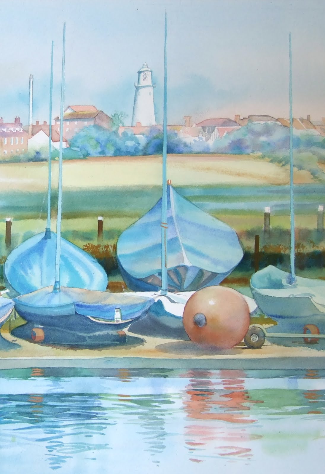 Gilly Marklew watercolour artist and tutor