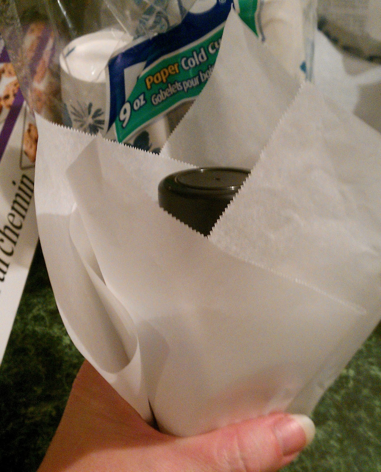 Recipes From an American Melting Pot: Chinese Paper Wrapped Cupcakes