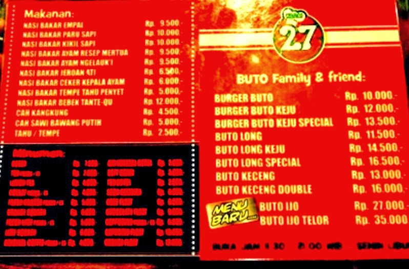 Kuliner- Kedai 27 "Burger Buto Ijo" Malang ~ Haya_zone