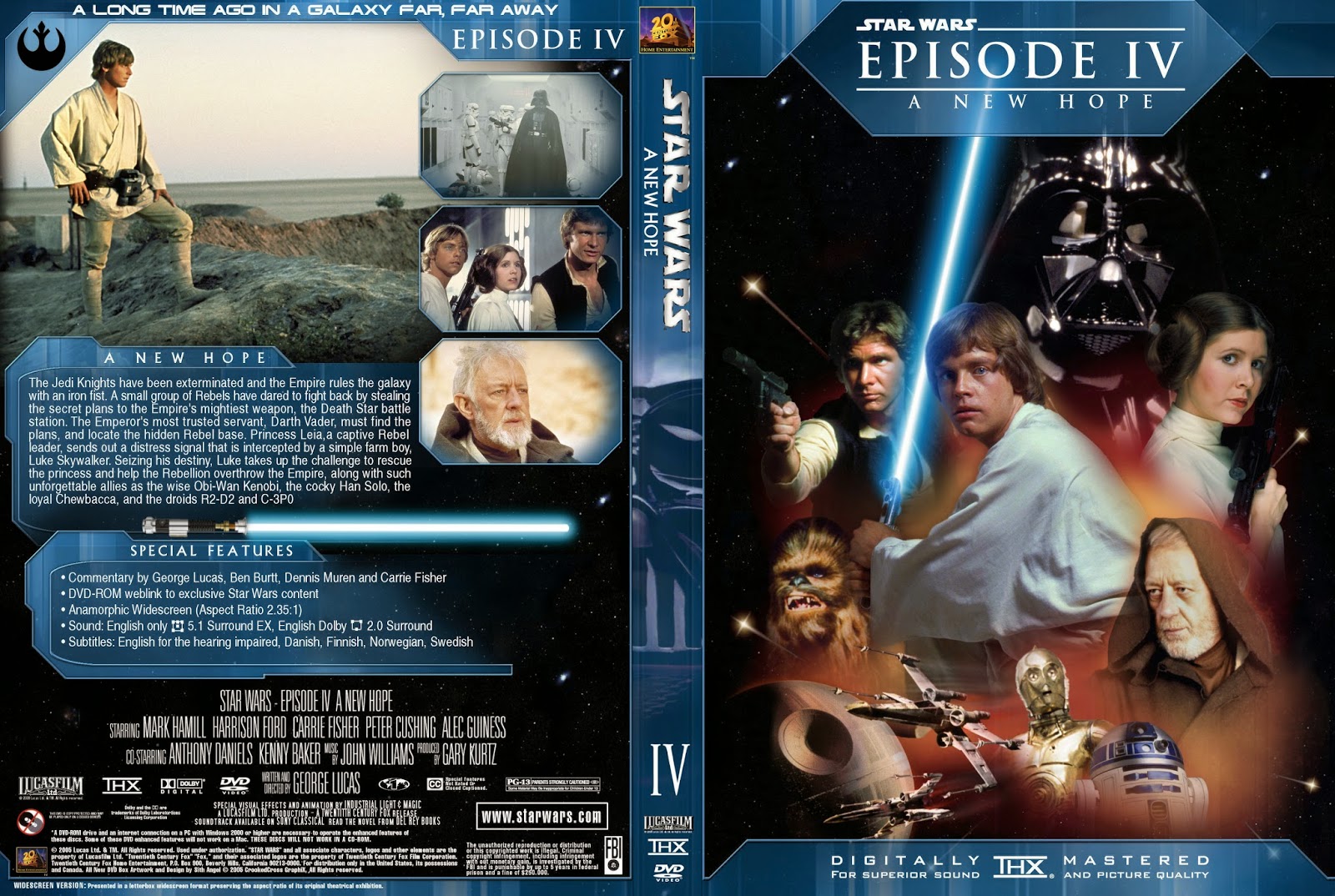 Star Wars Episode IV: A New Hope - DVD | Ultra Capas