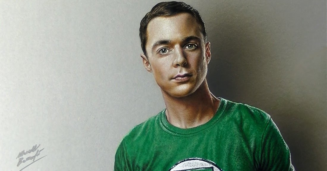 Drawing Sheldon Cooper - Marcello Barenghi