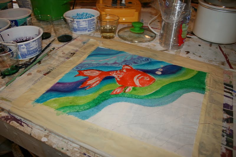 Buzzing and Bumbling: Batik Tutorial