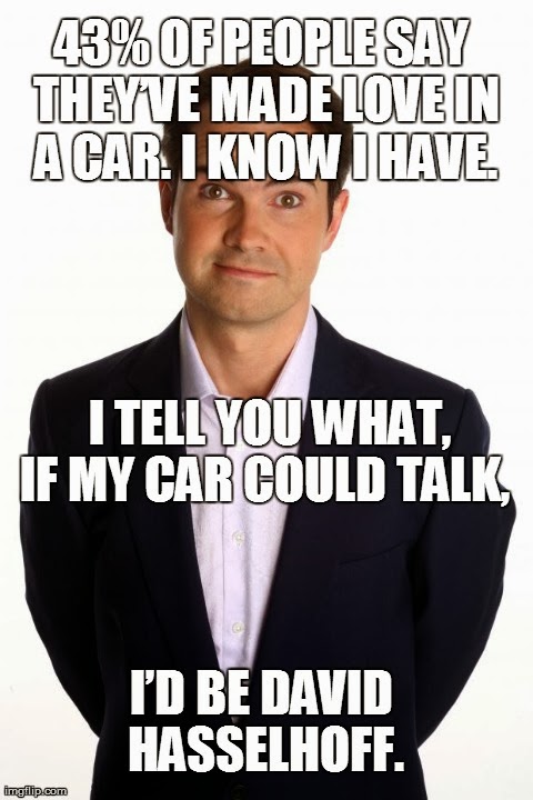 Jimmy Carr Memes: If only my car could talk