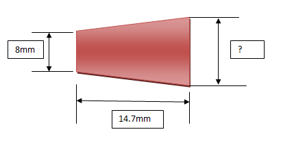 MVC Tutorials: How To Calculate The Taper Angle & Taper Ratio