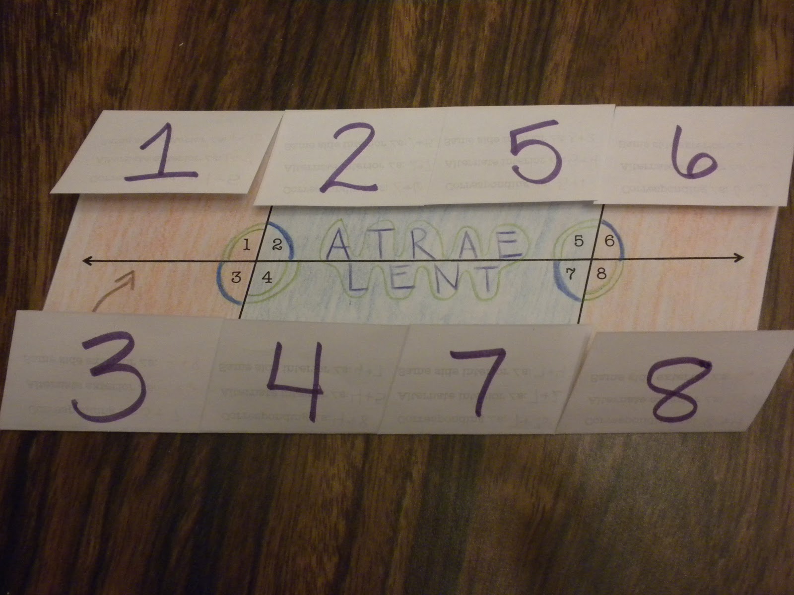 i is a number: Angles Formed by Parallel Lines Cut by a Transversal ...