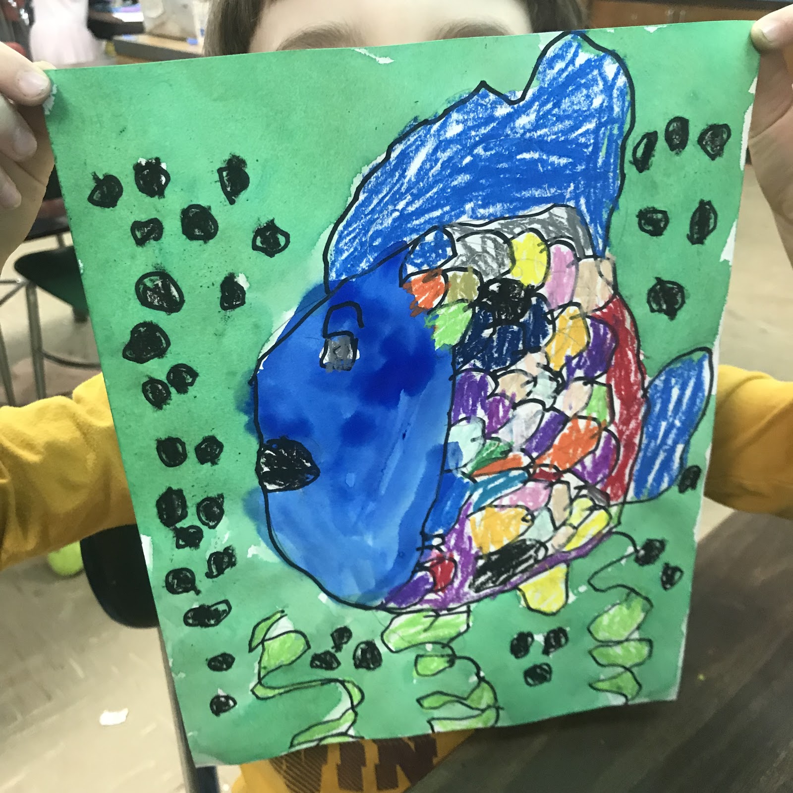 Elements of the Art Room: Kindergarten Rainbow Fish