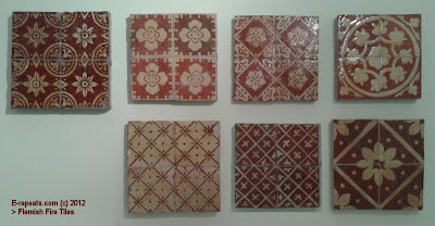 Surface Pattern Design: Flemish Fire Tiles (18thC)
