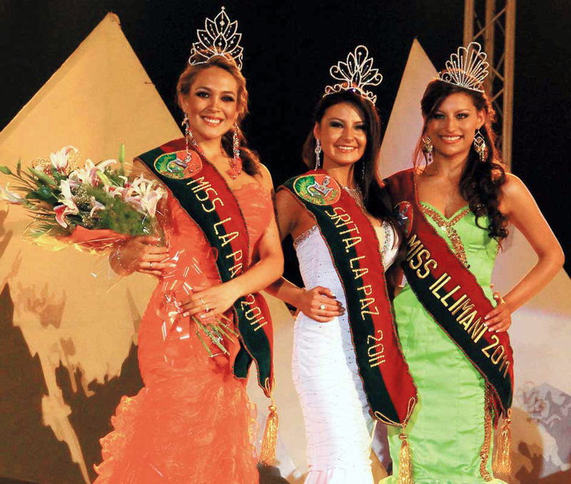 Beauty and secret: Valeria Avendaño, Miss Earth Bolivia 2011