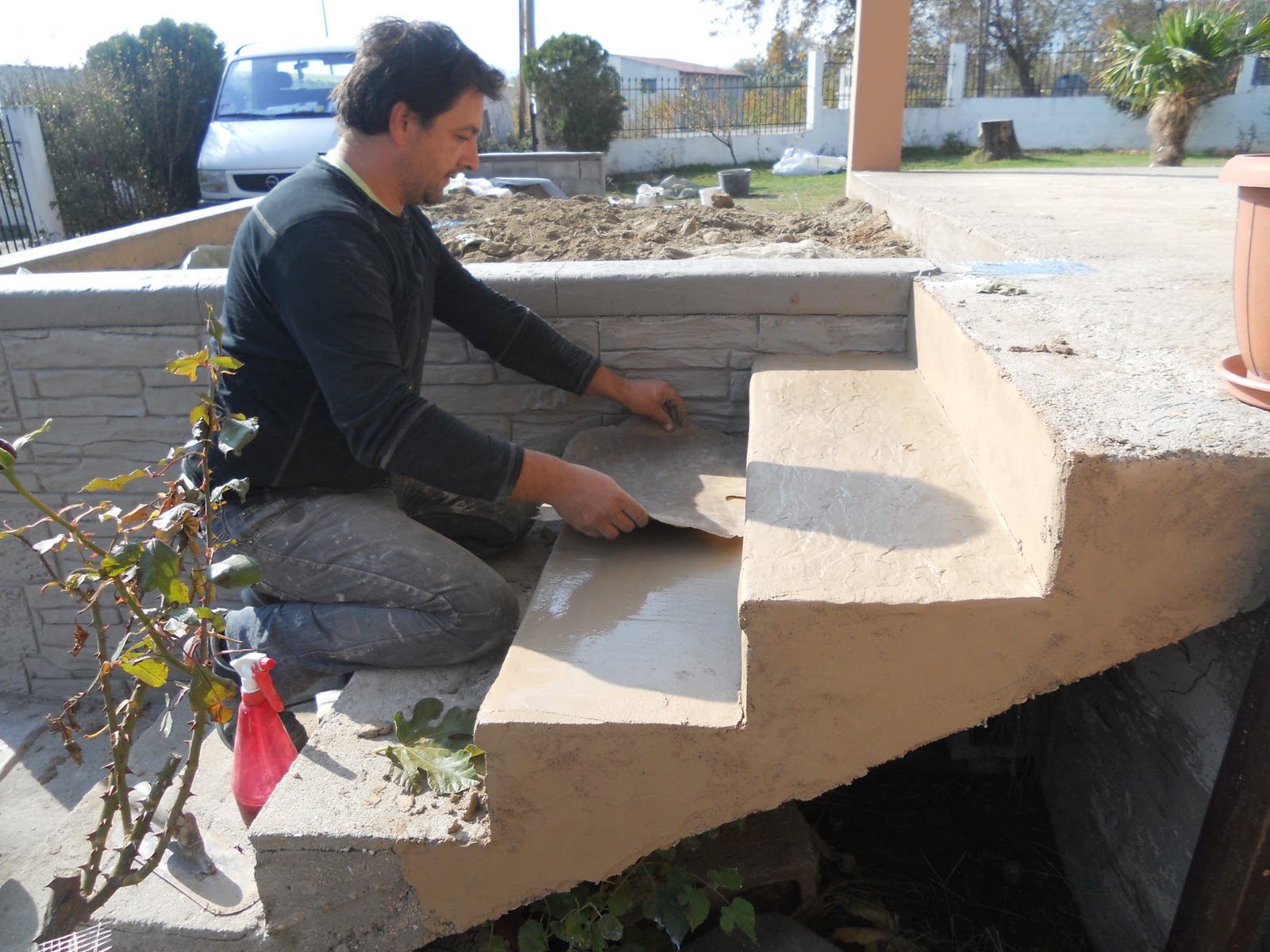 ΣΤΑΜΠΩΤΑ ΔΑΠΕΔΑ ΤΣΑΜΠΟΥΡΗΣ: OVERLAY stamped concrete