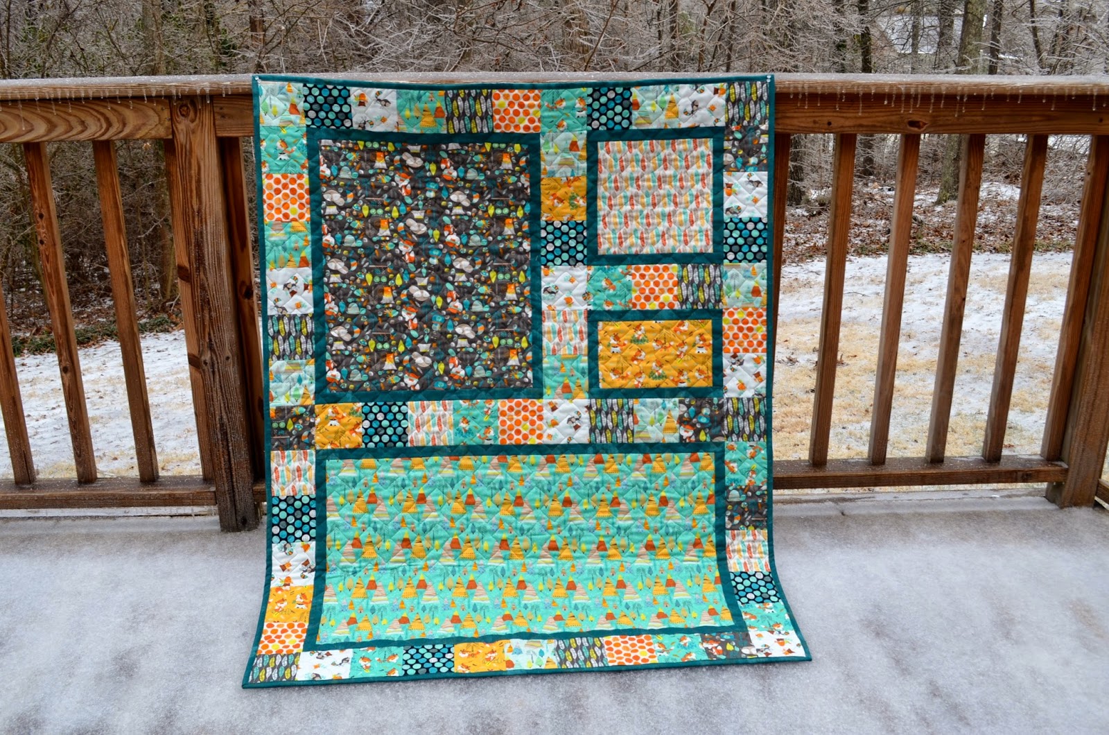 Around the Blocks: More pictures of Child's Play quilt