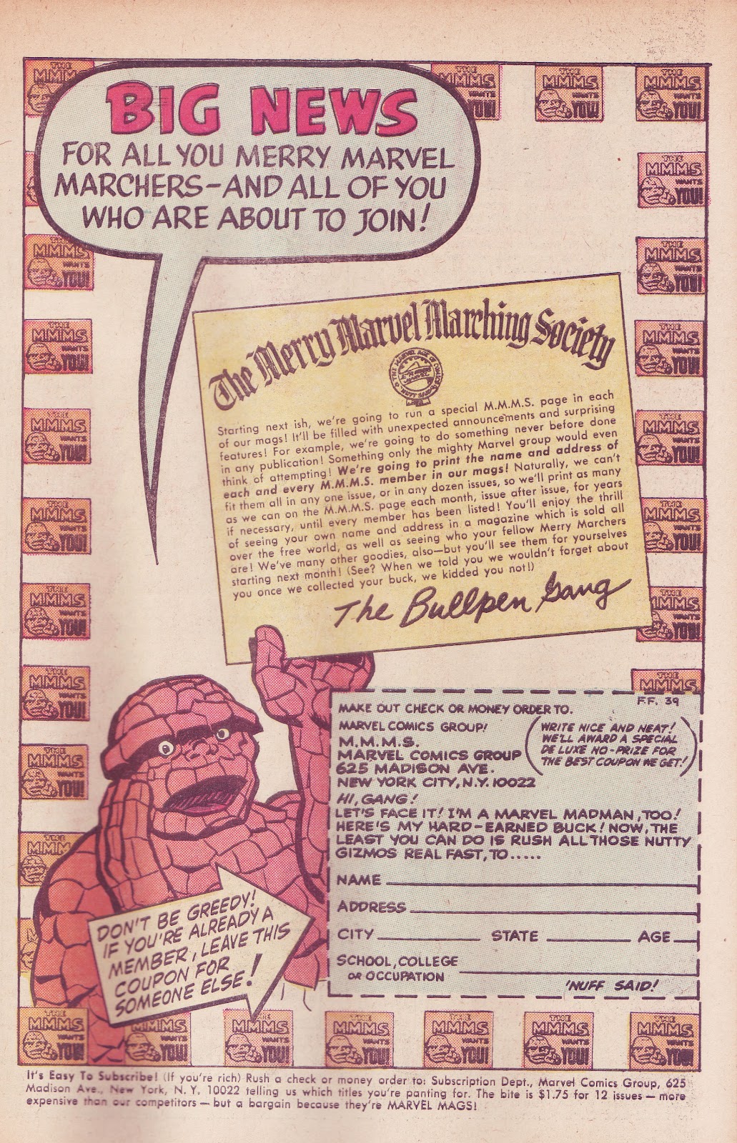 Marvel Mysteries and Comics Minutiae: More Early Marvel House Ads