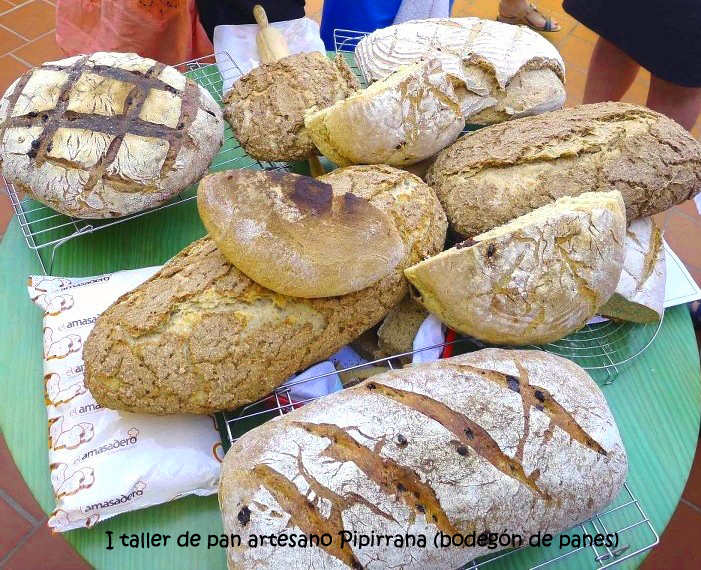 Cocinax2. Las recetas de Laurita.: I Taller de pan artesano Pipirrana
