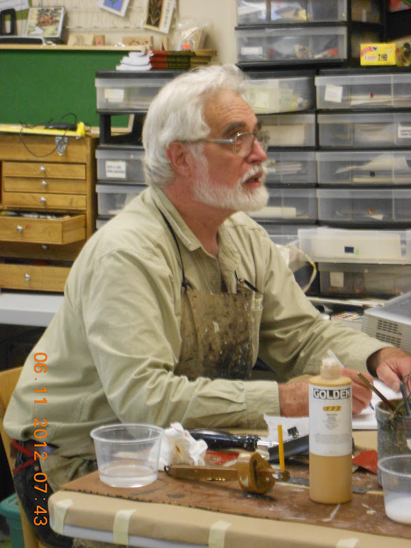 april's art: Collage with Jonathan Talbot