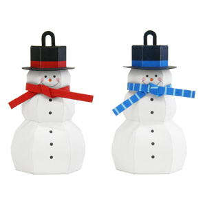 Christmas Ornament - Snowman Papercraft | Papercraft Paradise ...