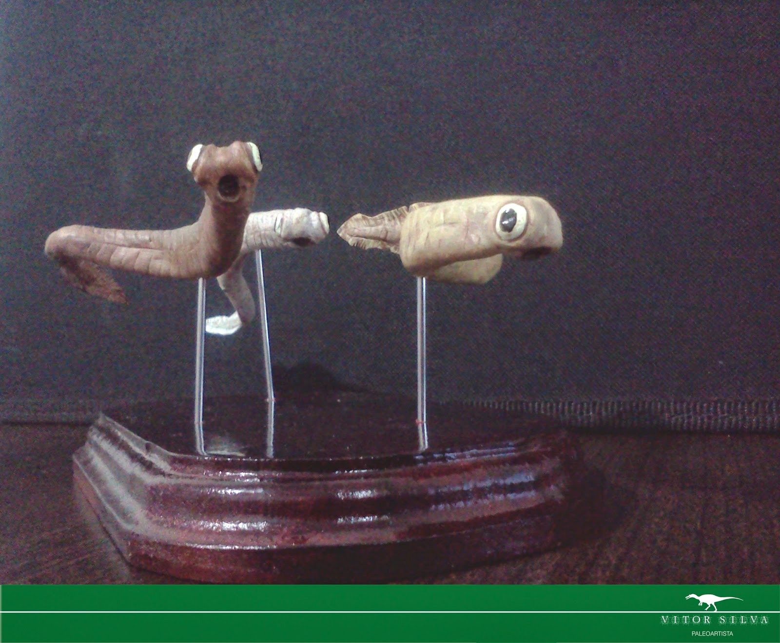 Vitor Silva - Paleoartista: Conodontes - Paleo Brasil