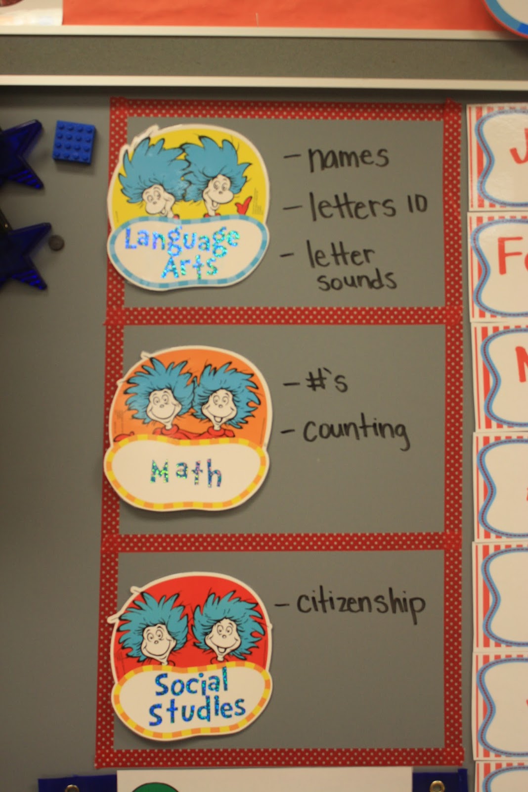 Sneak Peek into my classroom....and a Freebie! | From Kindergarten With ...