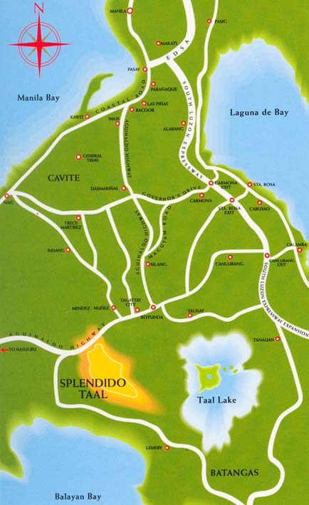 The Walking Tripod: Day Trip: Splendido Taal Golf and Country Club